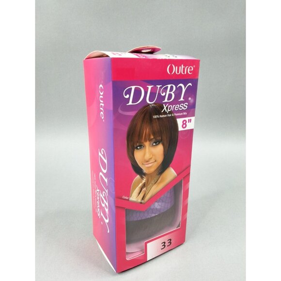 Outre | Hair | 8 33 Auburn Duby Xpress Bob Human Synthetic Blend Hair ...